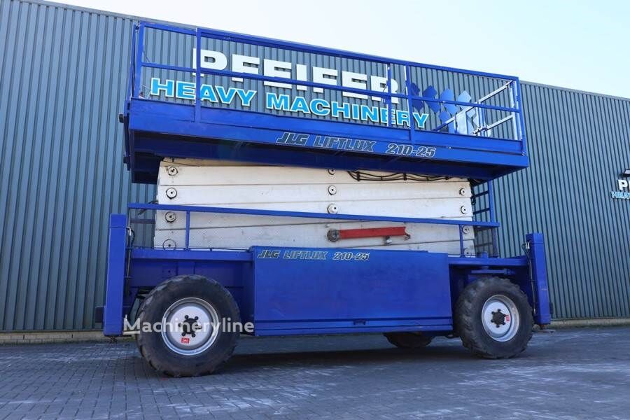 Liftlux SL210-25D4WDS/P Diesel, Hydraulic Deck Extension, makazasta platforma