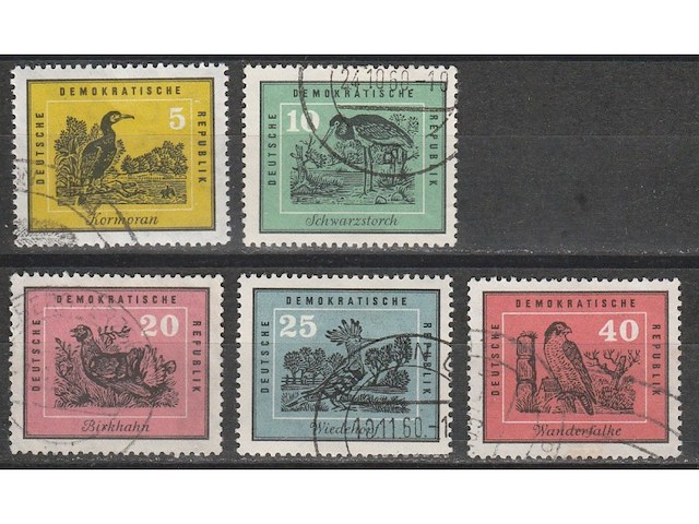 DDR - 1959 - Native Birds
