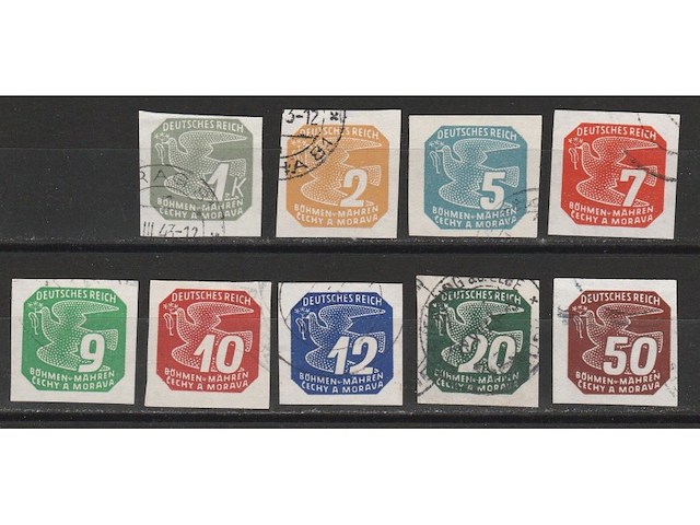 Böhmen und Mähren - 1943 - Newspaper Stamps