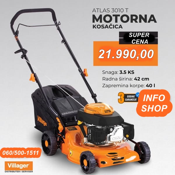 Villager Atlas 3010 Motorna kosačica