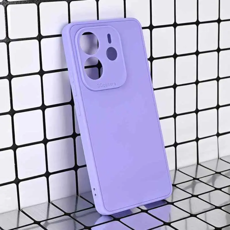 Maska 3D Camera za Xiaomi Redmi Note 14 4G SRB ljubicasta