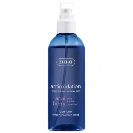 Ziaja antioksidativni tonik za lice sa hijaluronskom kiselinom acai berry 200ml