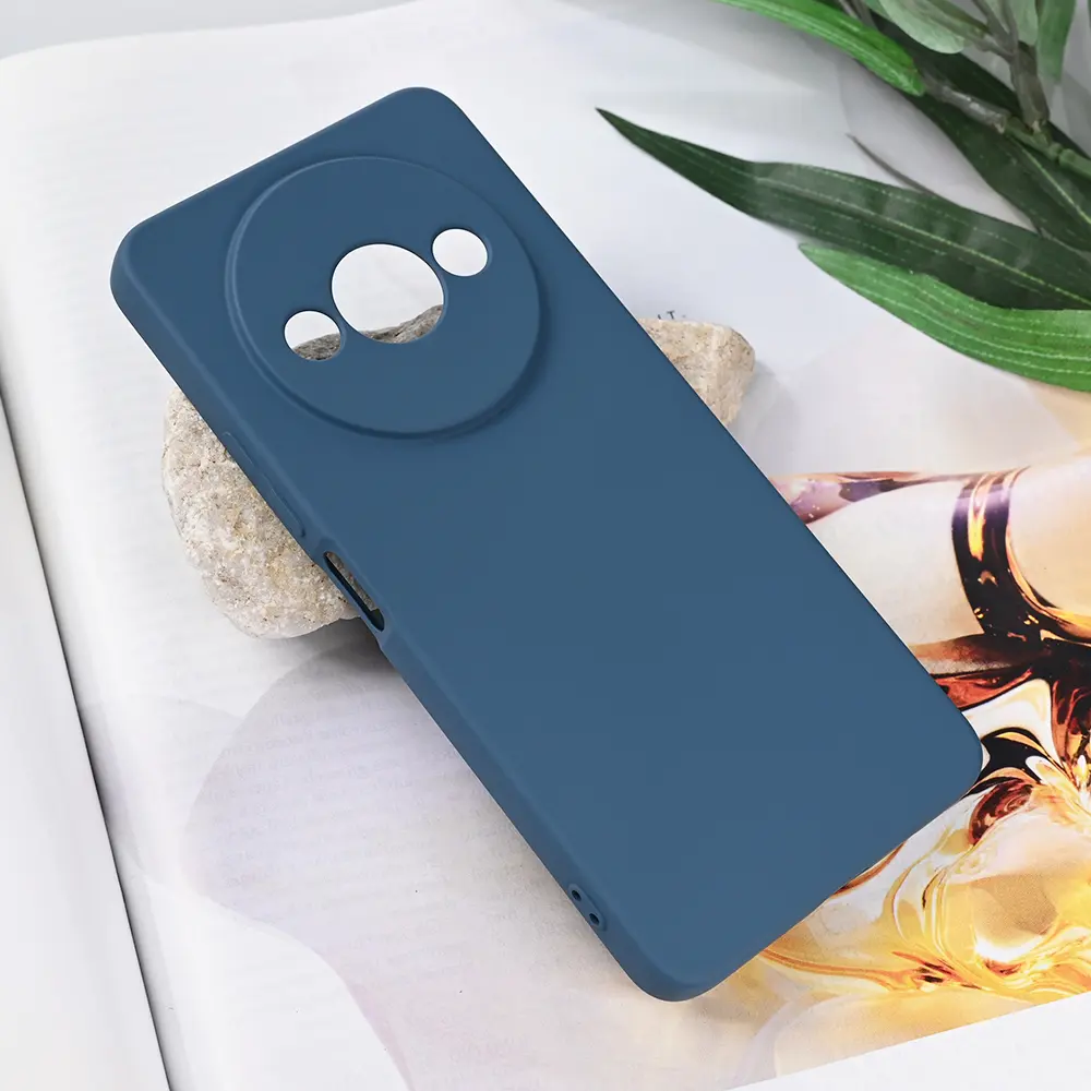 Maskica za Xiaomi Redmi A3 plava Teracell Soft Velvet