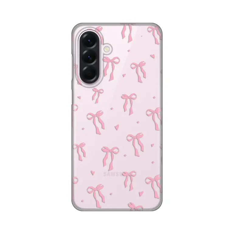 Maskica za Samsung Galaxy A56 5G Cute Bow Silikonska Print Skin