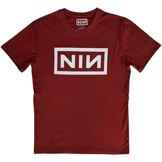 Majica NineInch Nails Classic Logo, Crvena