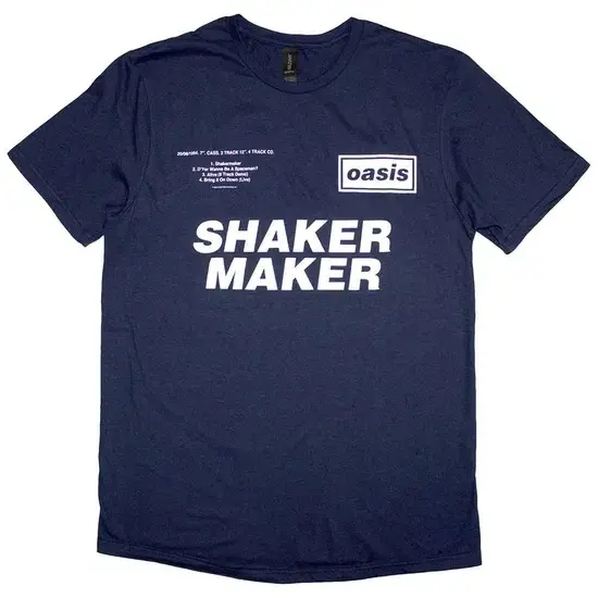 Majica Oasis Shakermaker Tracklisting, Teget