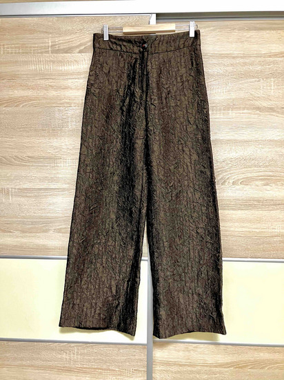 HIT Pantalone dubljeg struka širokih nogavica nove