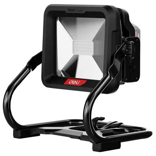 DELI Prenosivi reflektor EDE830Z, 20V, Crni