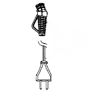 mka SEB TEFAL ROWENTA KRUPS masinica za sisanje trimer napojni kabel CS-00139031 - CS-00139031