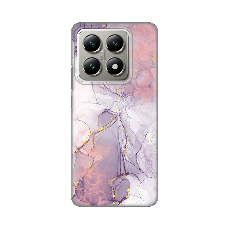 TORBICA SILIKONSKA PRINT ZA XIAOMI 14T PINK MARBLE