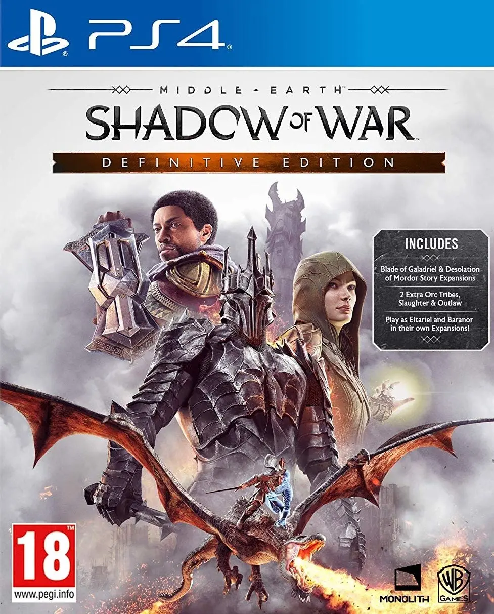 WB GAMES Igra za PS4 Middle Earth - Shadow of War - Definitive Edition