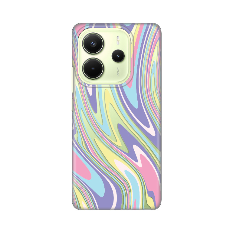 Zastitna ultra tanka (skin) maska / futrola PRINT - Xiaomi Redmi Note 14 4G (SRB) Liquid Dream