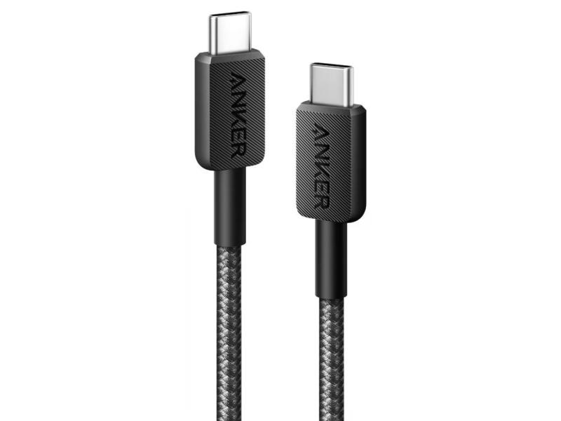 ANKER 322 USB-C TO USB-C CABLE BRAIDED B2B BLACK (A81F5G11)