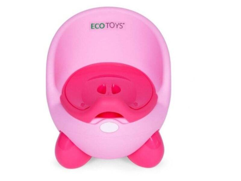 ECO TOYS ECO TOYS NOSA ZA DECU SA UKLONIVIM UMETKOM I NEKLIZAJUCIM NOGICAMA, ROZE, ECOTOYS