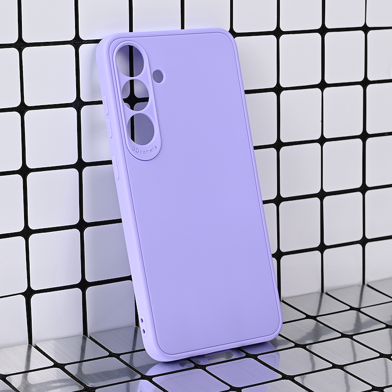 Maska(futrola) 3D Camera za Samsung S936B Galaxy S25 Plus ljubicasta