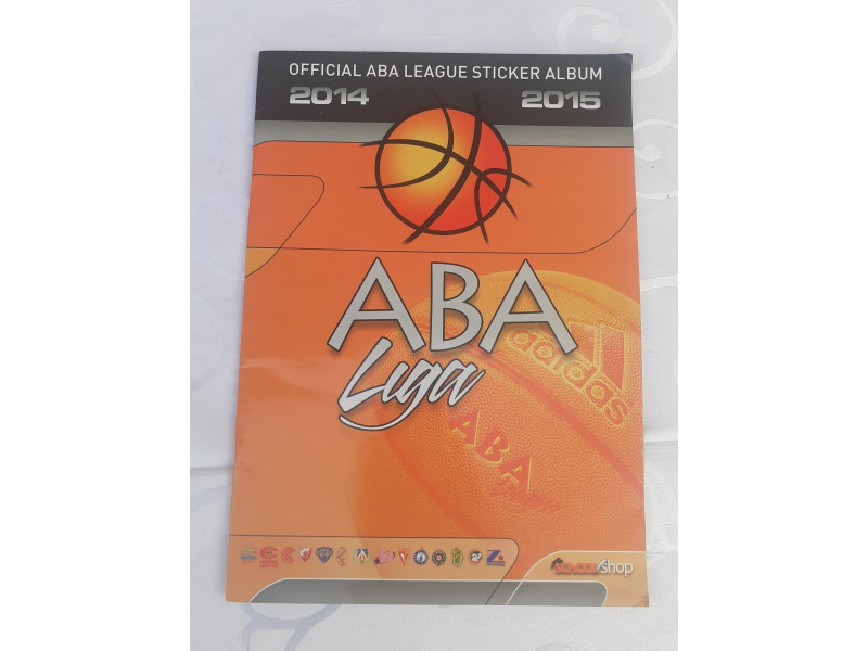 ABA LIGA 2014-15 Album sa sličicama.