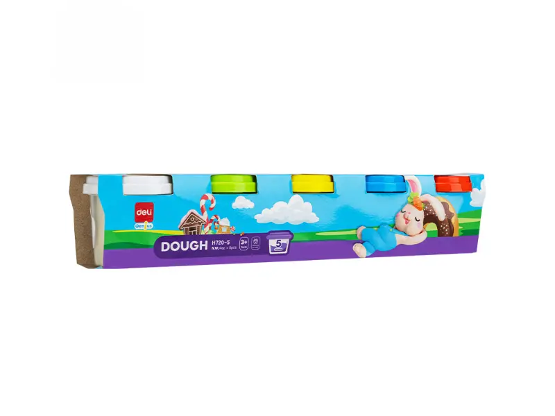 Deli Masa za moDeliranje EH720-5, 110g, 5 komada