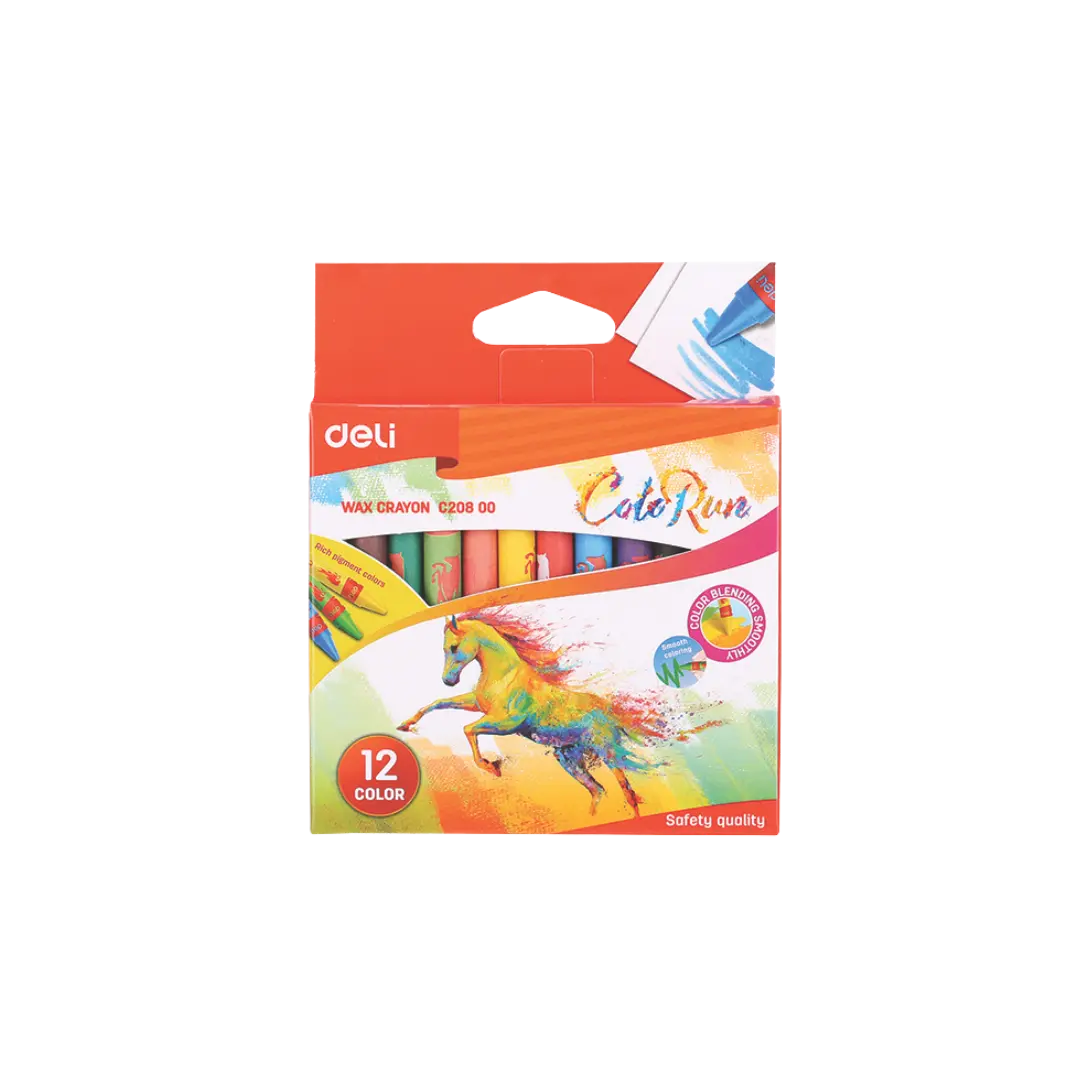 DELI Voštene boje Colorun EC20800, 12 komada