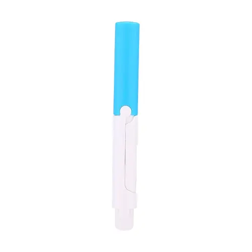 Deli Makaze E6076, Sklopive 11.7cm, Bela