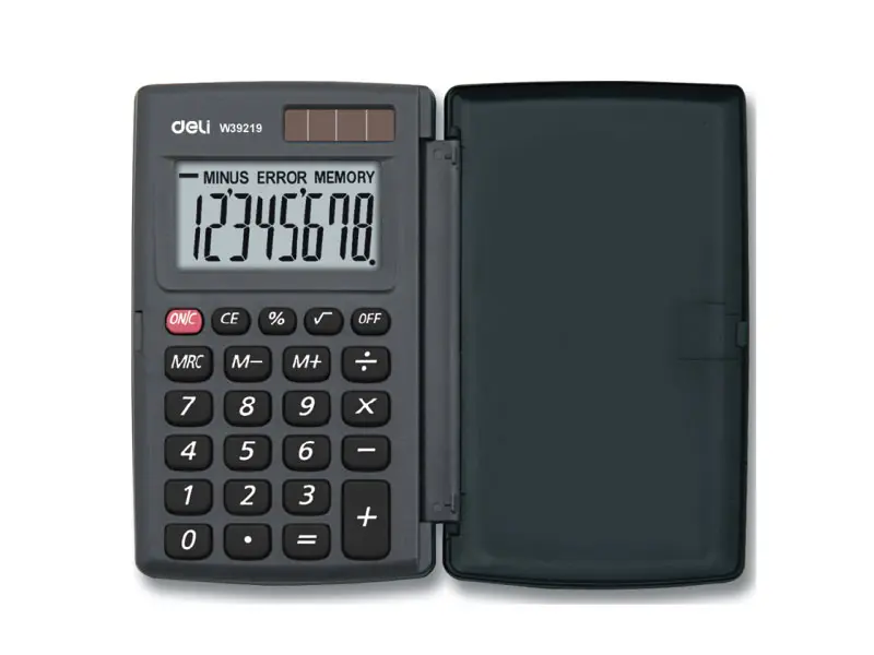 DELI Kalkulator E39219, Crni