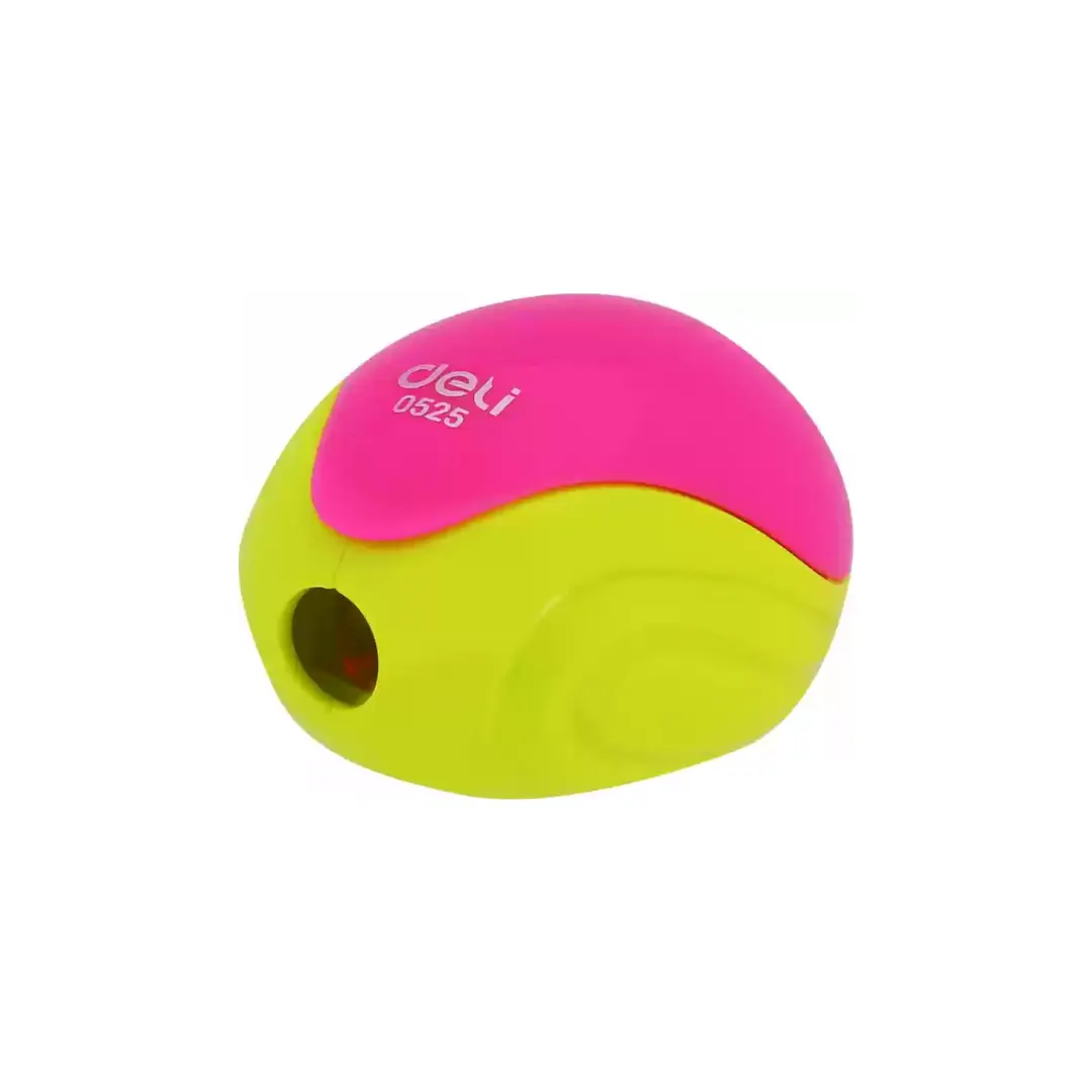 DELI Rezač za olovke Moon Macaroon W0525, Roze-žuti