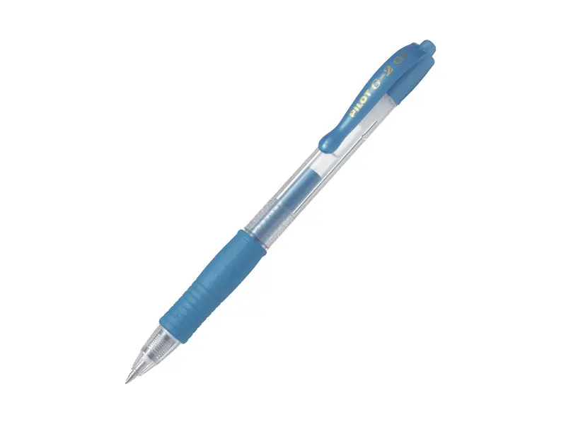 PILOT Roler olovka G2 0.7, Metalik plava