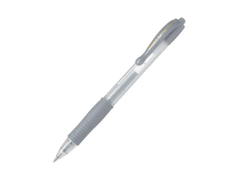 PILOT Roler olovka G2 0.7, Metalik srebrna