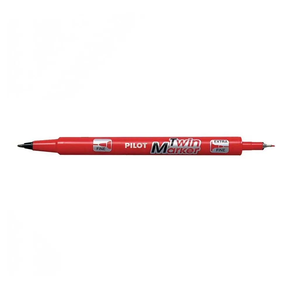 PILOT Marker TWIN CD/DVD 308048 crveni