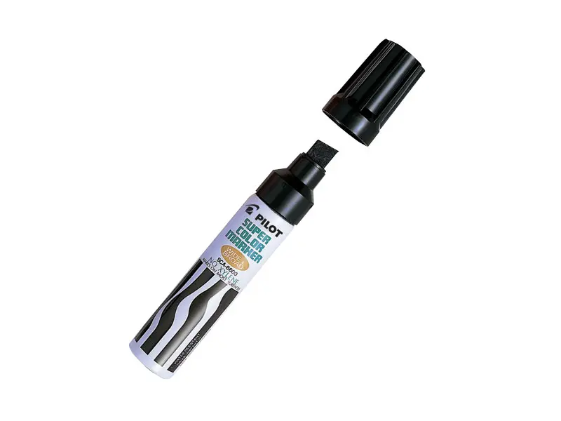 PILOT Marker Super color wide broad, Crni