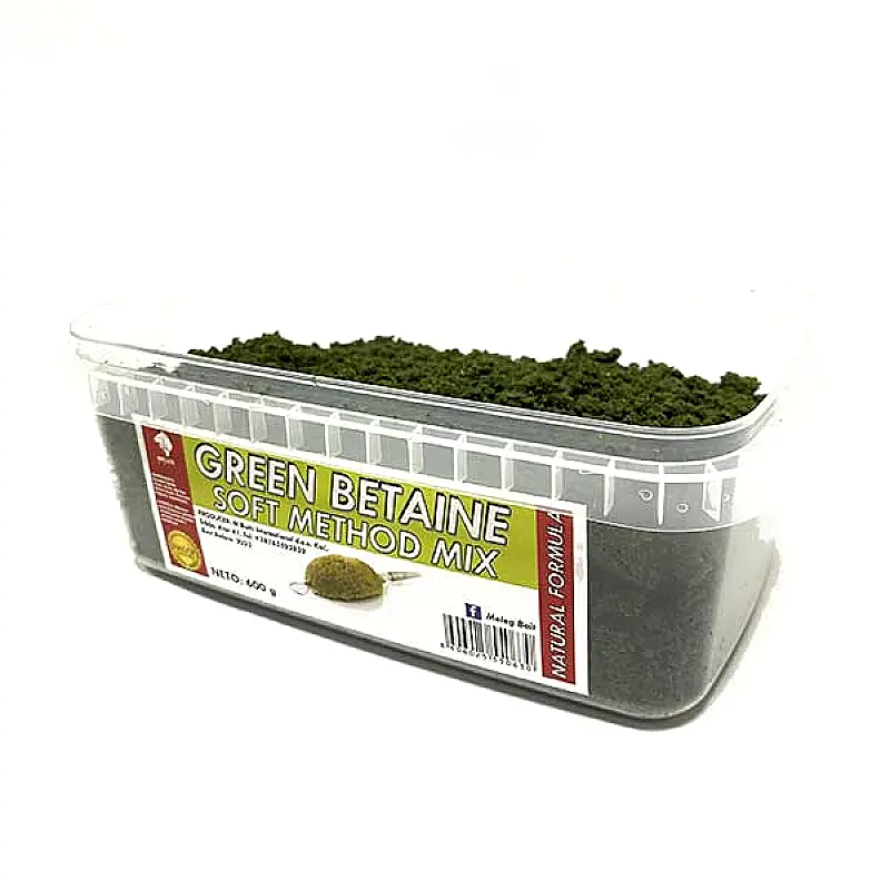 Meleg Bait SOFT METHOD MIX 600gr GREEN BETAINE