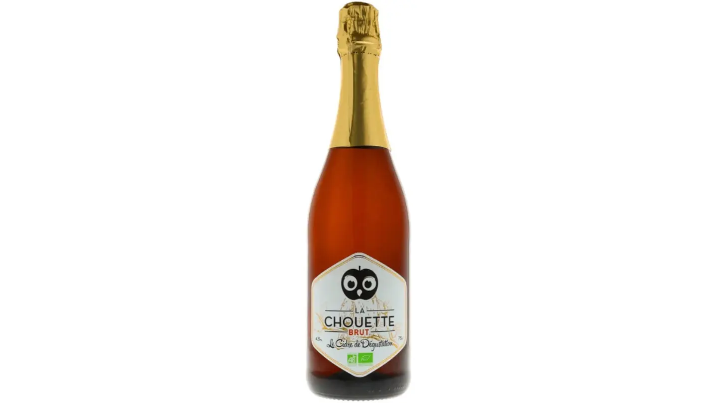 Cider Le Chouette brut biologico 0,75l