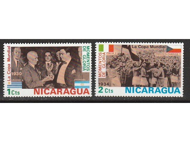 Nicaragua, Nikaragva-FIFA World Cup 1974-Germany-MNH