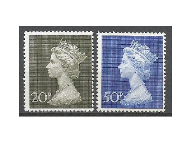 Velika Britanija,Kraljica Elizabeta II 1970.,čisto