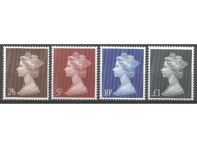 Velika Britanija,Kraljica Elizabeta II 1969.,čisto