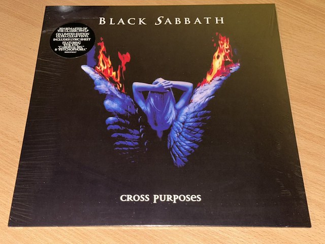 Black Sabbath – Cross Purposes (LP, Ultra Clear Vinyl)