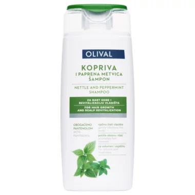 OLIVAL Šampon za rast kose - kopriva i pepermint
