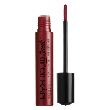 NYX Professional Makeup Tečni metalik mat ruž za usne NYX Professional Makeup Liquid Suede LSCL 4ml