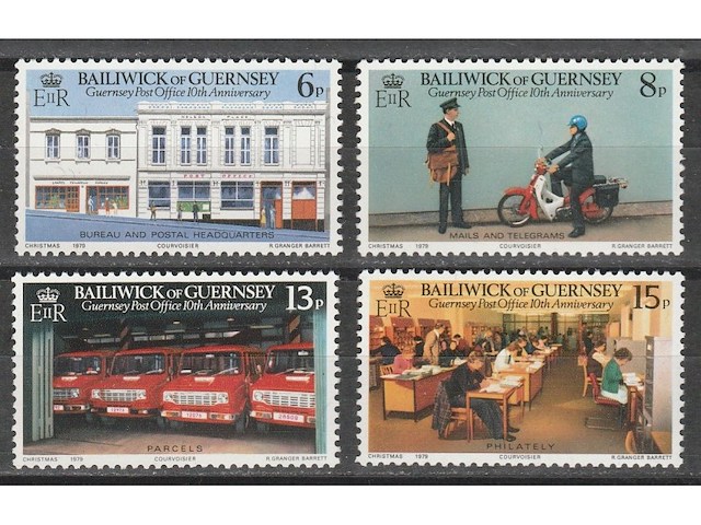 Christmas 1979: 10th Anniversary of Guernsey Post
