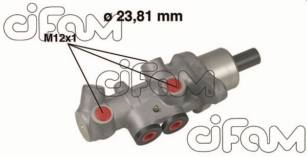 Glavni kočioni cilindar CIFAM 202-536