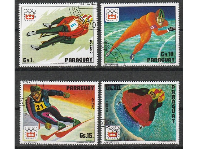 Paraguay-Winter Olympic Games Innsbruck 1976