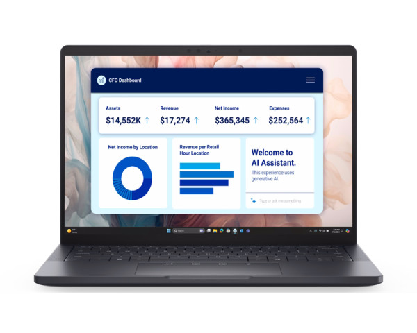 DELL Pro 13 Premium 13.3 inch FHD+ 400nits Core Ultra 5 236V 16GB 512GB SSD Backlit FP Win11Pro 3yr ProSupport laptop