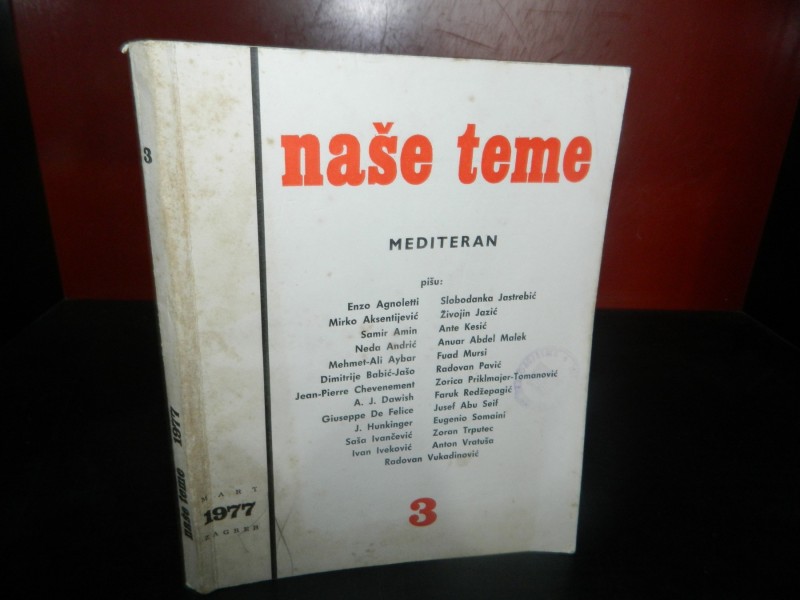 Časopis Naše teme, temat: Mediteran