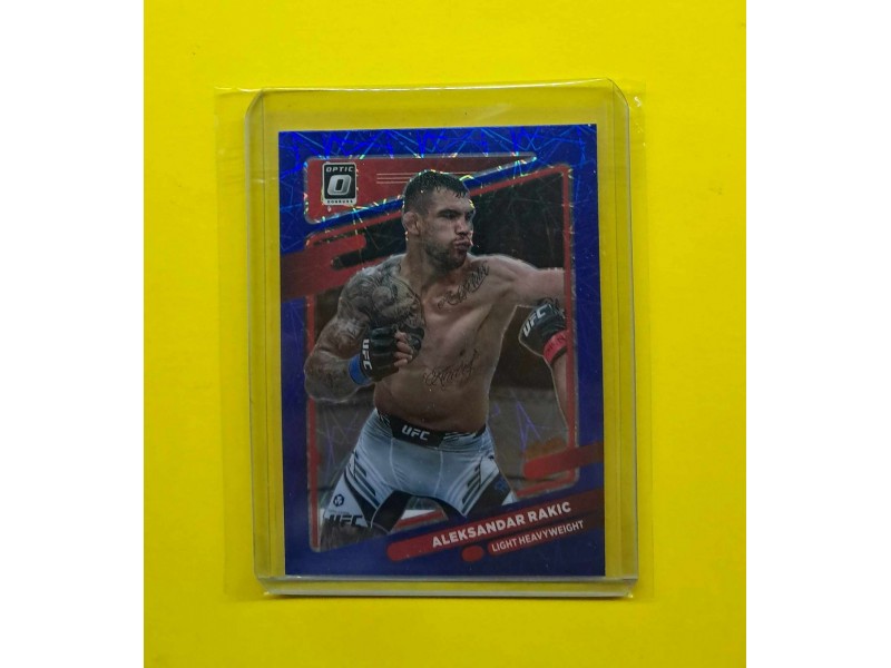 Aleksandar RAKIĆ OPTIC Blue Laser UFC Panini