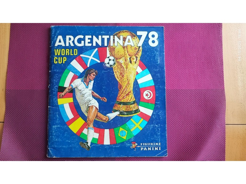 Argentina 78 Panini popunjen strano izdanje