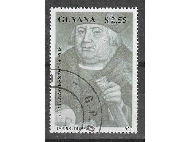 Guyana - 1990 - Franz von Taxis, by Durer