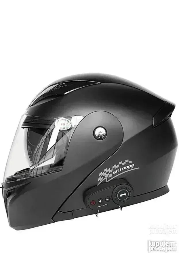 Kaciga-FLIP UP za motor kaciga flip up sa blutut konekcijom