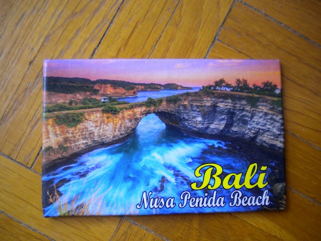 BALI Nusa Penida Beach, Indonezija, magnet za frizider