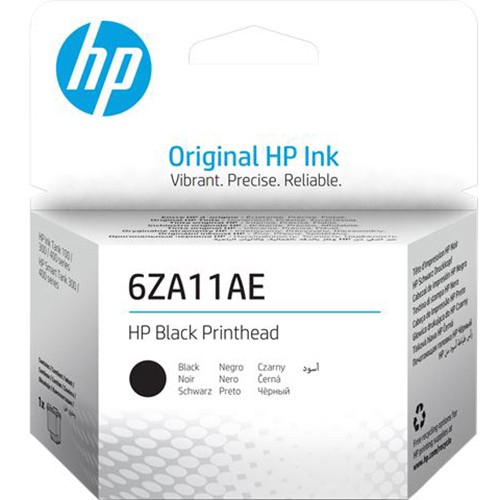 HP Thermal Inkjet Black Printhead | 6ZA11AE