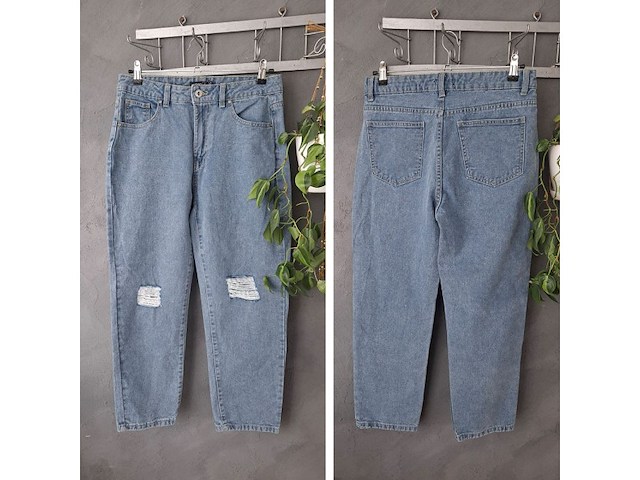 Boohoo mom farmerke L