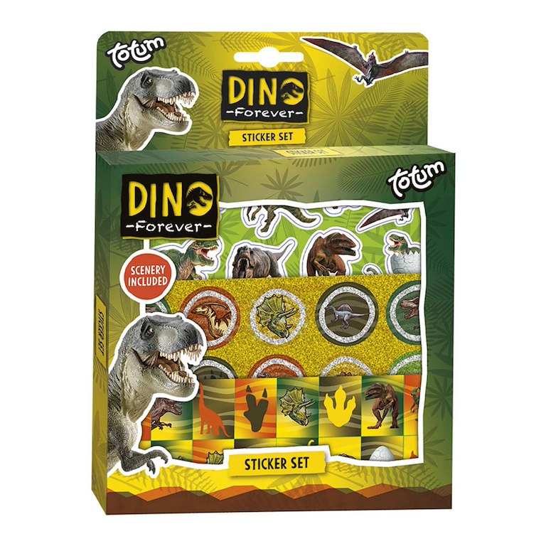 DINO FOREVER STIKER SET
